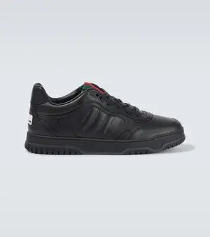 Gucci Re-web Leather Sneakers