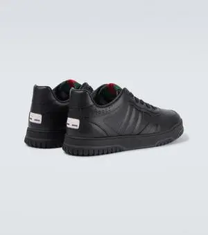 Gucci Re-web Leather Sneakers