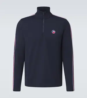 Fusalp Mario Iii B Half-zip Ski Top - Blue