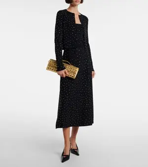 Altuzarra Ferris Embellished Cropped Cardigan