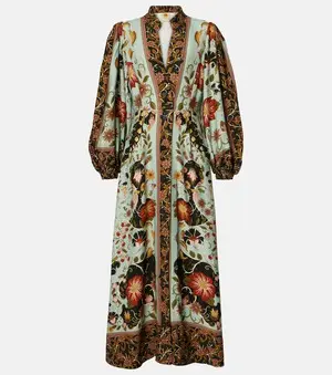 Farm Rio Floral Maxi Dress