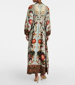 Farm Rio Floral Maxi Dress