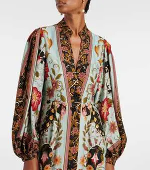 Farm Rio Floral Maxi Dress