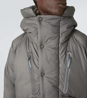 AND WANDER Logo Puffer Jacket