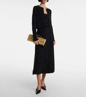 Altuzarra Embellished Midi Skirt