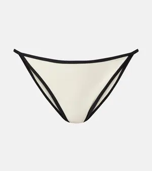 Jade Swim Bare Minimum Bikini Bottoms - White