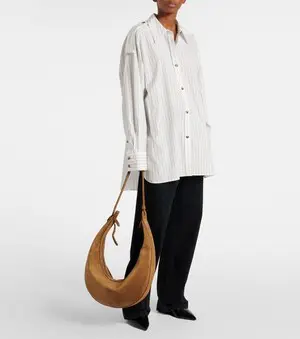 Khaite Augustina Shoulder Bag - Brown