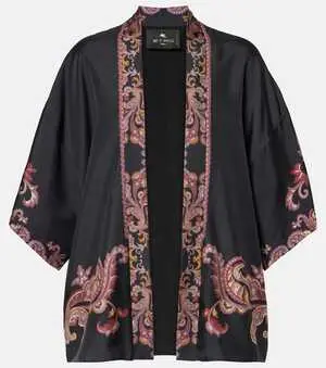 Etro Paisley Silk Jacket - Multicoloured