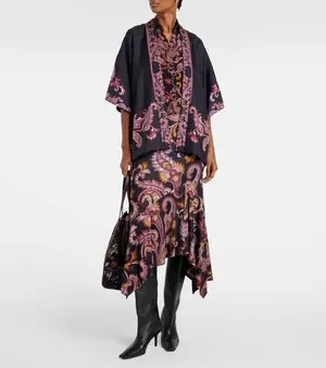 Etro Paisley Silk Jacket - Multicoloured