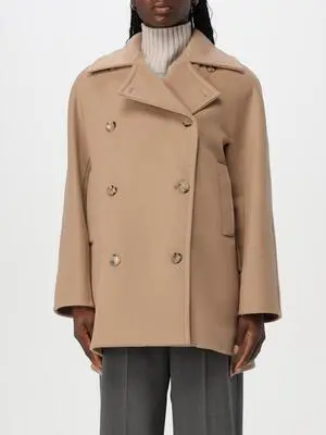 Max Mara Double Breasted Coat - Beige
