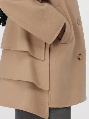 Max Mara Double Breasted Coat - Beige