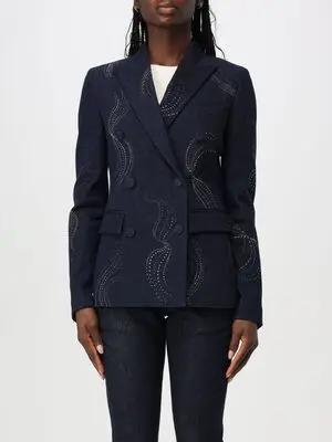 DONDUP Embellished Double-breasted Blazer