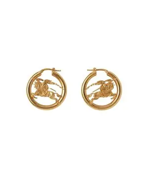 Burberry Ekd Hoop Earrings