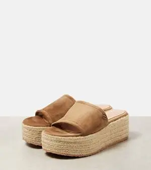 GIANVITO ROSSI Suede Espadrilles