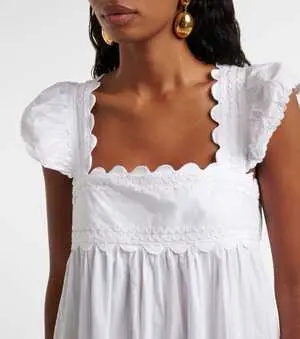 JULIET DUNN Cotton Mini Dress