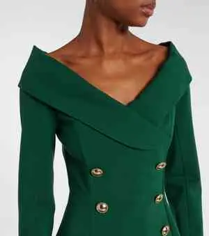Dorothee Schumacher Off-shoulder Midi Dress