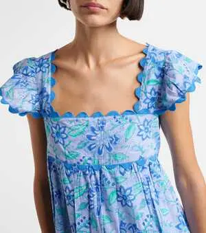 JULIET DUNN Printed Mini Dress