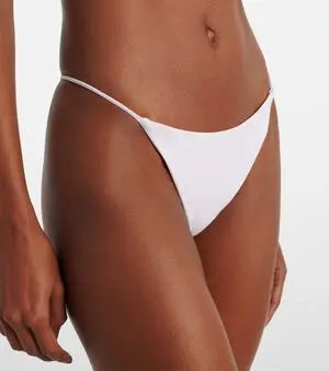Jade Swim Bare Minimum Bikini Bottoms - White