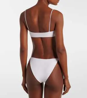 Jade Swim Bare Minimum Bikini Bottoms - White