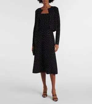 Altuzarra Ferris Embellished Cropped Cardigan