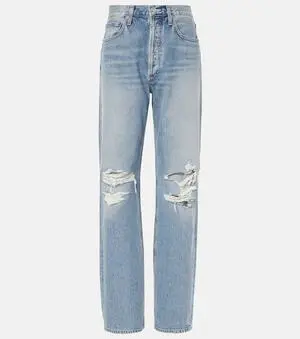 AGOLDE Kelly High-rise Straight Jeans