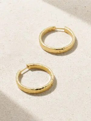 OCTAVIA ELIZABETH Yana Jumbo 18-karat Recycled Hoop Earrings - Gold