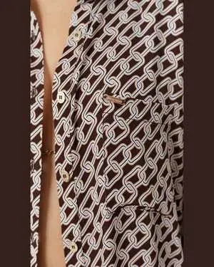 Melissa Odabash Millie Printed Shirt