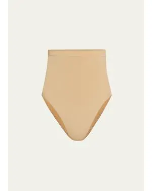 SKIMS Seamless Sculpt High Waist Thong - Clay