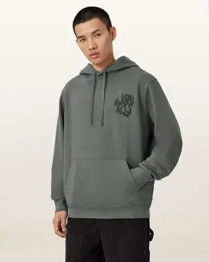 ALLSAINTS Orlando Relaxed Fit Logo Hoodie