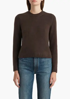 Khaite Leta Pullover - Coffee