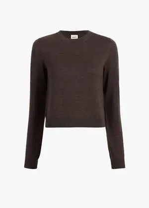 Khaite Khaite Leta Pullover Grapeseed
