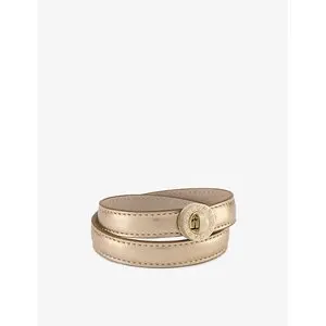 BVLGARI Turn Lock Small Leather Bracelet
