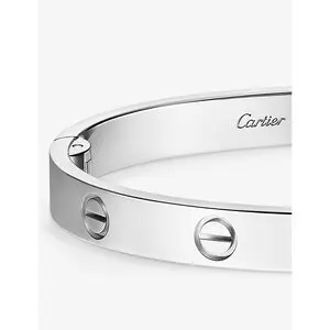 Cartier Love Classic 18ct White-gold Bracelet - White Gold