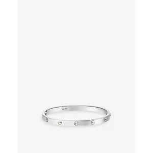 CARTIER Love Medium 18ct White-gold Bracelet - White Gold