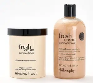 PHILOSOPHY Fresh Cream Warm Cashmere Shower Gel & Body Creme - One-color