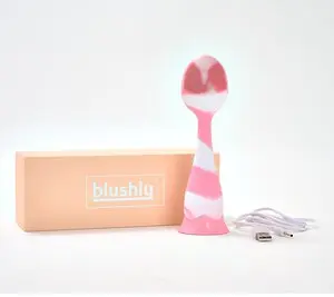 BLUSHLY Sonic Silicone Marble Face Brush W/ Heat - One-color