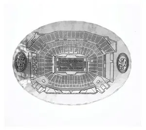WENDELL AUGUST Nfl Stadium Series Oval Dish Sh - One-color