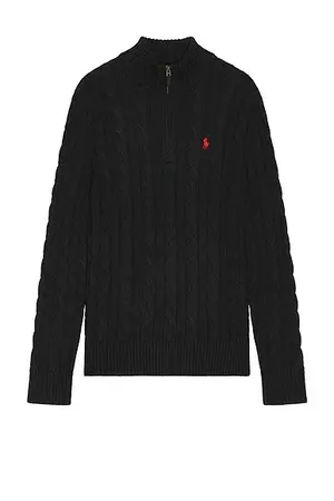 Polo Ralph Lauren Cable Knit Quarter Zip Pullover