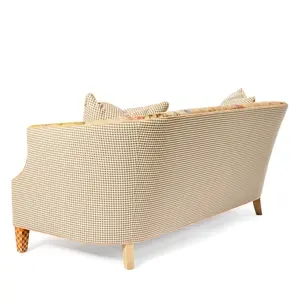 MACKENZIE-CHILDS Field Study Floral And Gingham Sofa