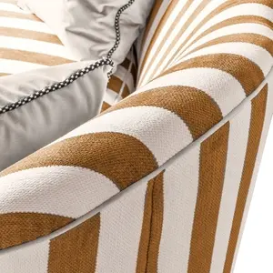 MACKENZIE-CHILDS Marquee Stripe Chenille Sofa
