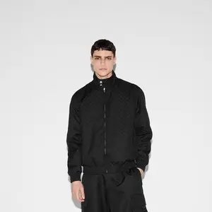 Gucci Gg Cotton Ripstop Jacket - Black