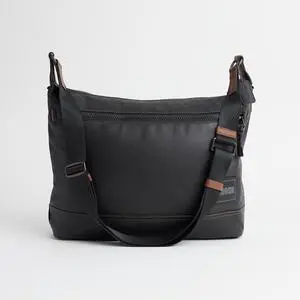 COACH Restored Pacer Messenger - Black Copper/black