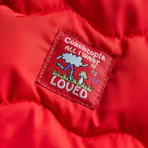 COACHTOPIA Loop Mittens - Rosebud Red
