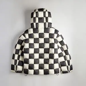 COACHTOPIA Loop Puffer Jacket With Checkerboard Quilting