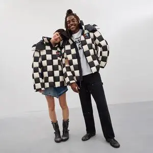 COACHTOPIA Loop Puffer Jacket With Checkerboard Quilting