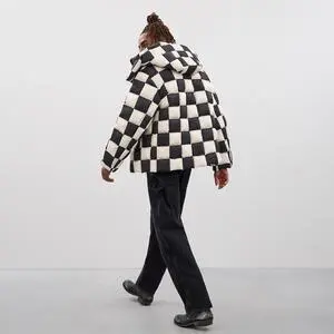 COACHTOPIA Loop Puffer Jacket With Checkerboard Quilting