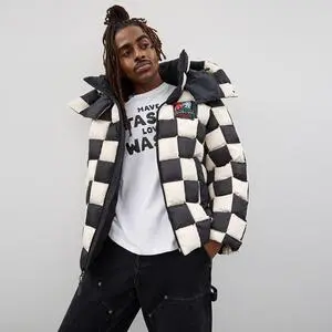 COACHTOPIA Loop Puffer Jacket With Checkerboard Quilting