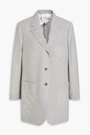 Thom Browne Gingham Wool-tweed Blazer