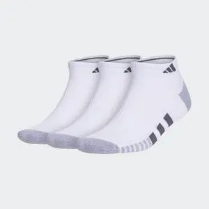 Adidas Cushioned Low-cut Socks 3 Pairs - White / Grey / Black