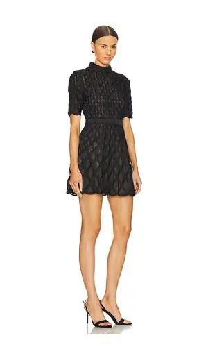 Simkhai Costina Short Sleeve Dress
